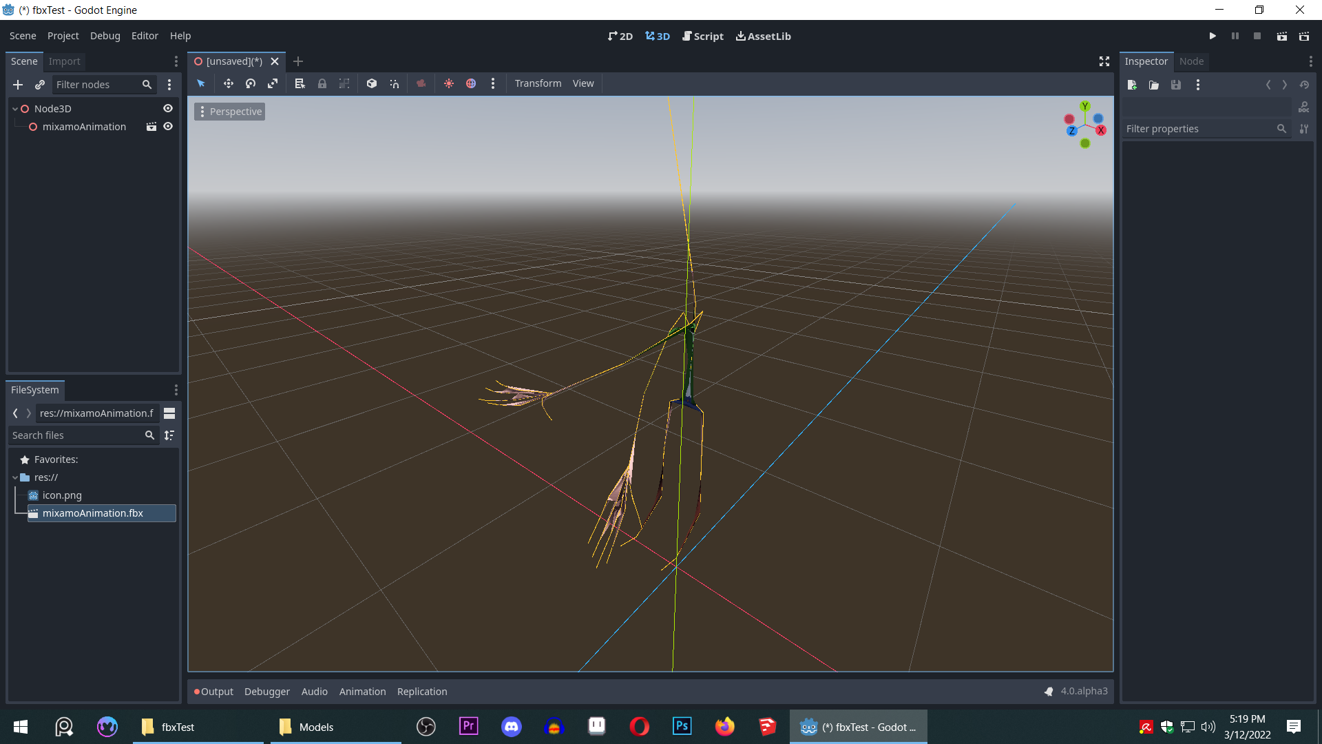 Mixamo fbx import issue · Issue #59071 · godotengine/godot · GitHub