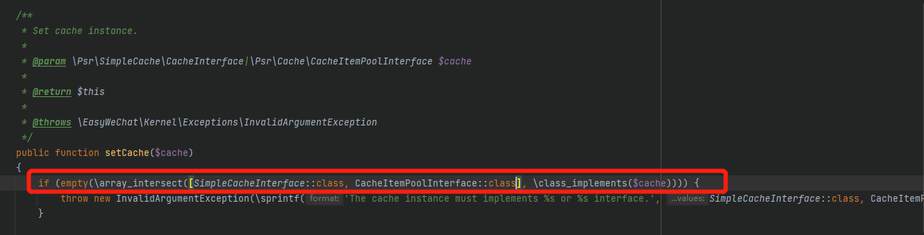 使用了PSR扩展的框架无法重新绑定缓存 · Issue #2532 · w7corp/easywechat · GitHub