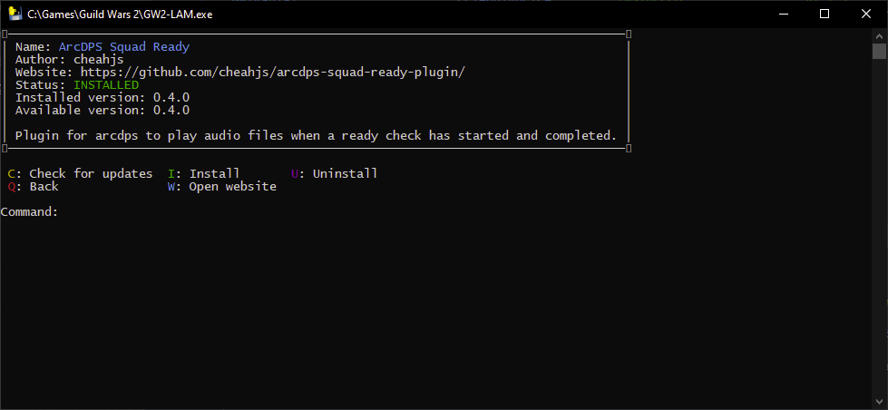 GitHub - Kaldo/GW2_LiteAddonManager: A light and flexible terminal based addon manager for Guild ...