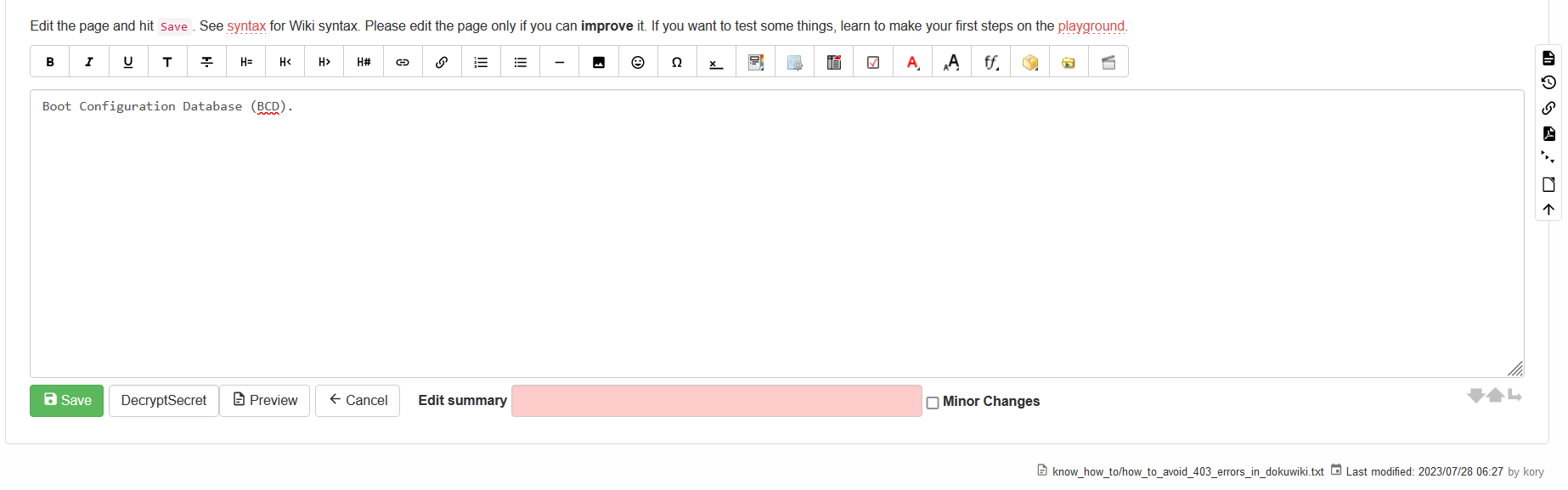 403 error · Issue #4019 · dokuwiki/dokuwiki · GitHub