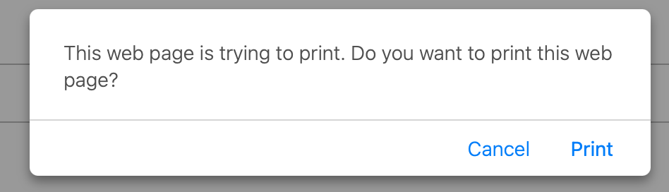 Safari Big Sur first print attempt - blank page · Issue #528 · crabbly/Print.js · GitHub
