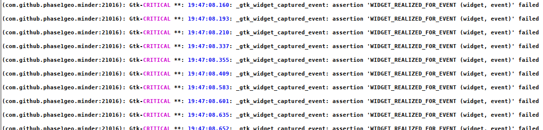 Freezes after update · Issue #72 · phase1geo/Minder · GitHub
