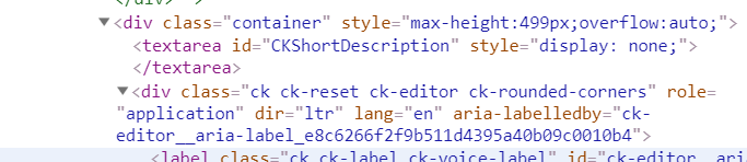 In FCKEditor the created HTML output will be in an iframe How can we get the same functionality ...