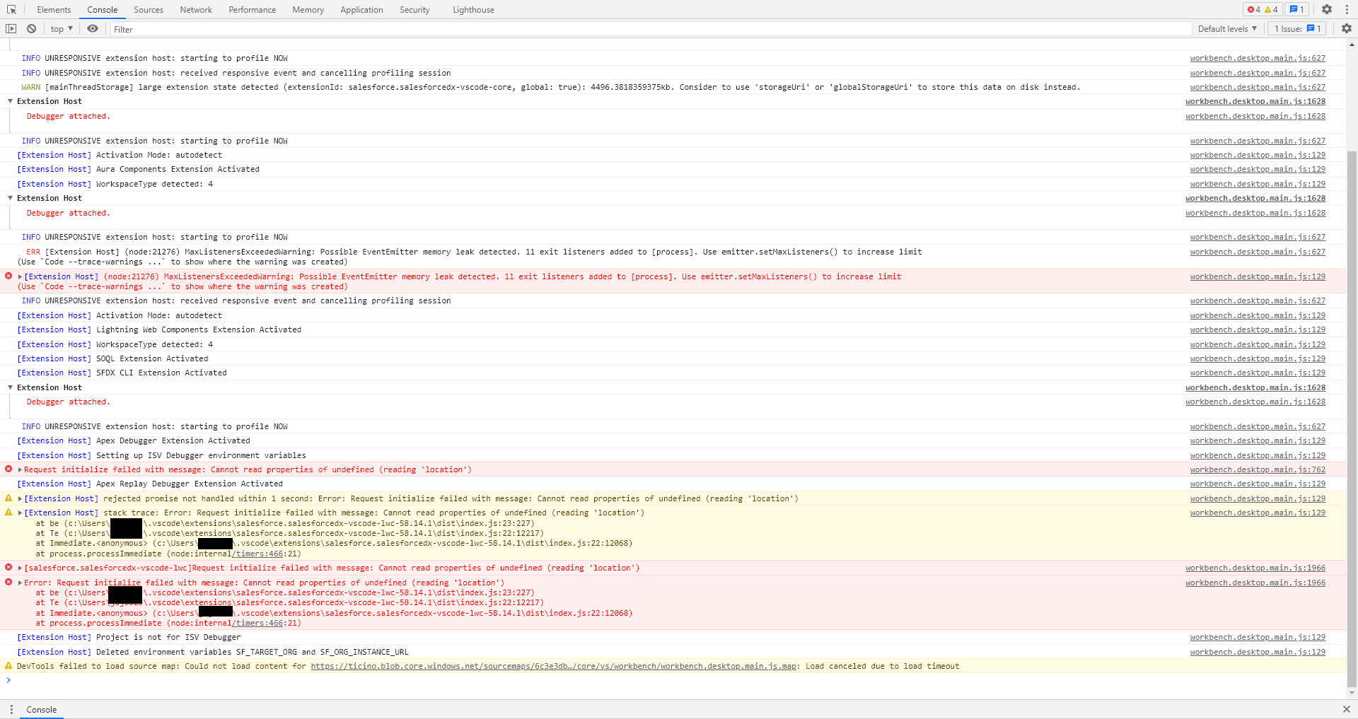 Vs Code Extension Error Initializing · Issue 5069 · Forcedotcomsalesforcedx Vscode · Github 