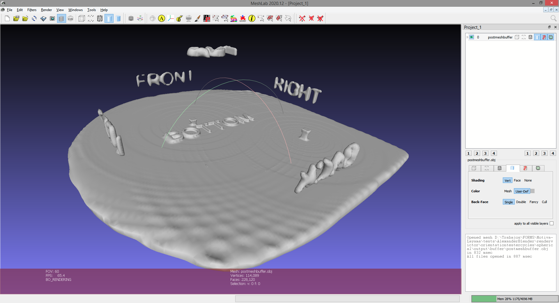 Noisy reconstruction from clean point cloud · Issue #189 · mkazhdan/PoissonRecon · GitHub