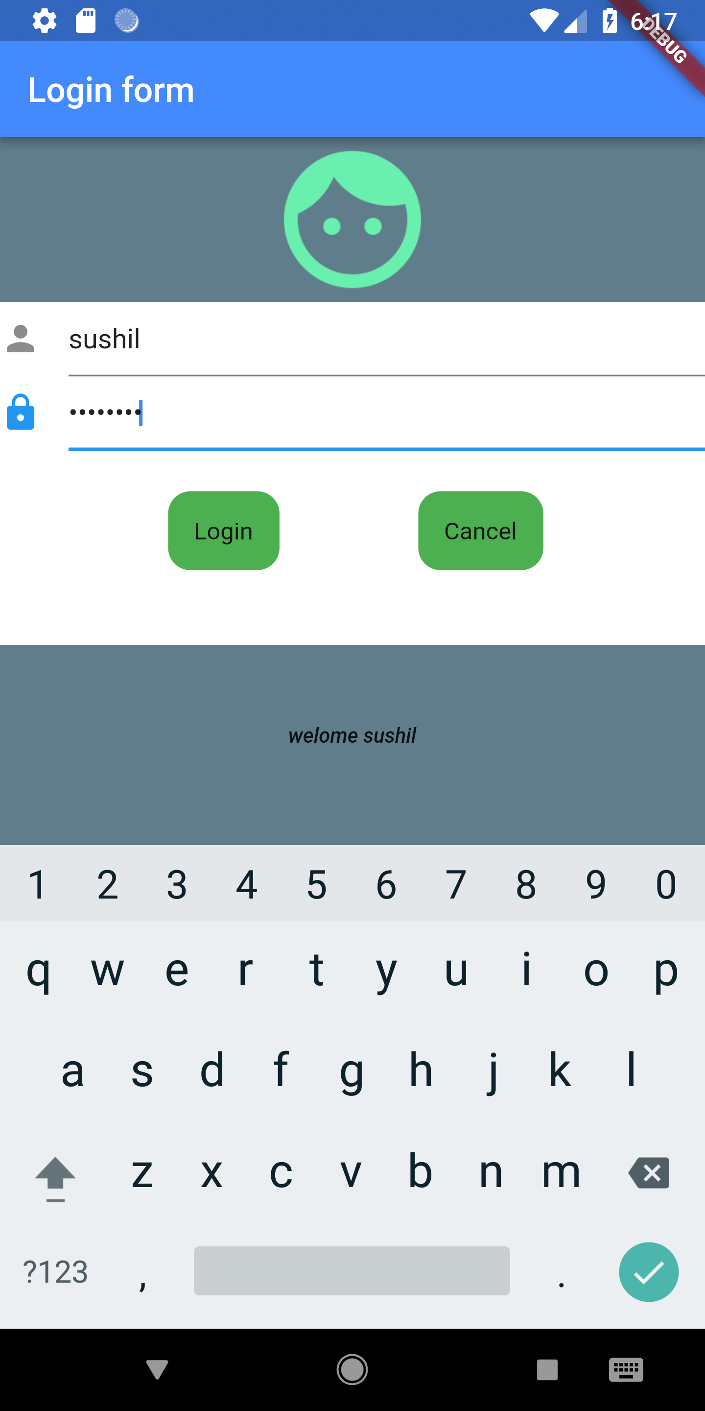 GitHub - sushilsree98/flutter-loginpage-: A Demo login screen for ...
