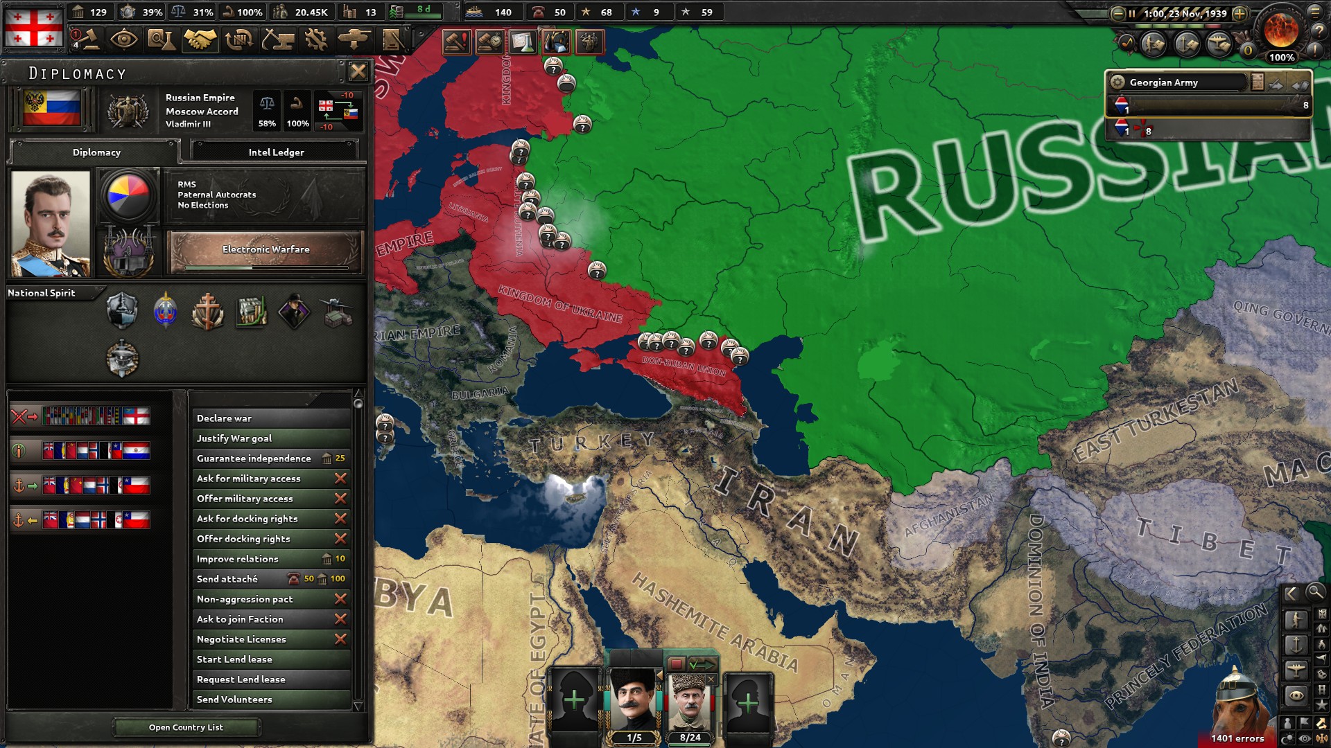 If DKB is still alive it should join the Reichspakt when Russia attacks ...