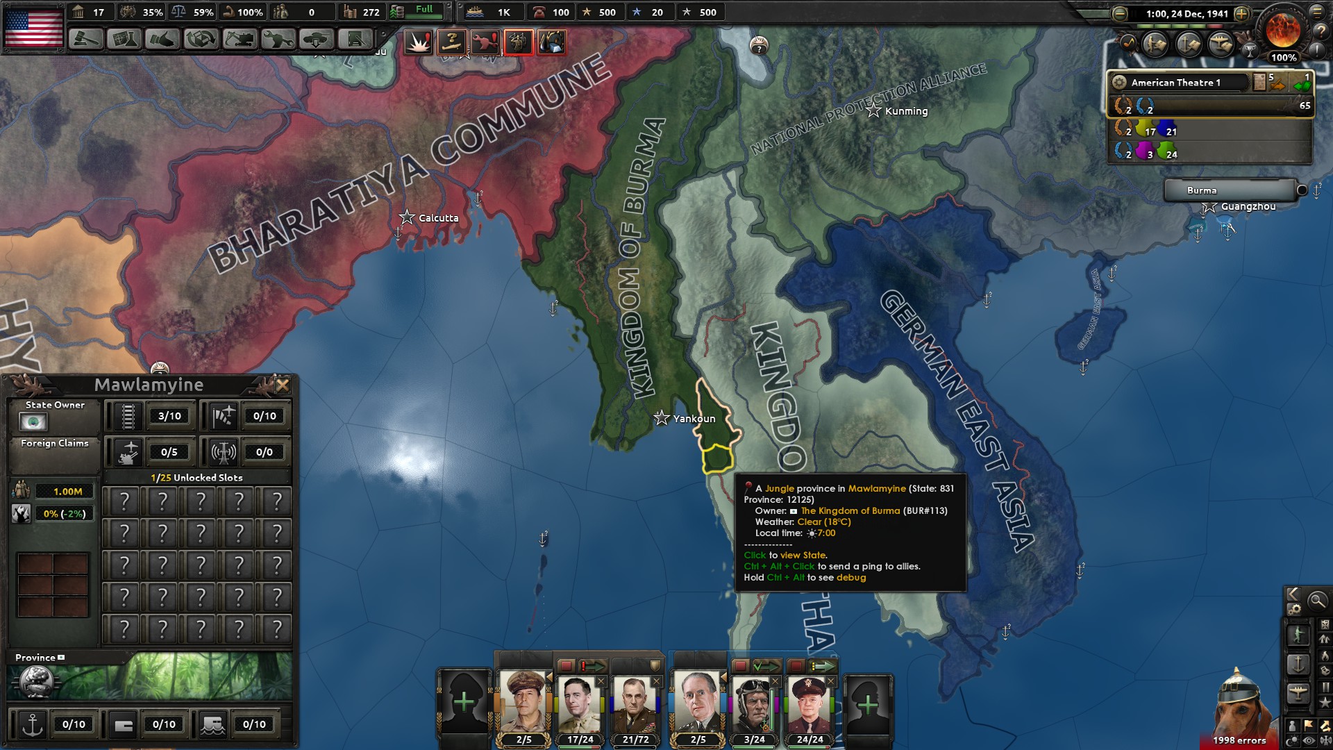 Siam releases Burma with its own cores · Issue #4341 · Kaiserreich ...