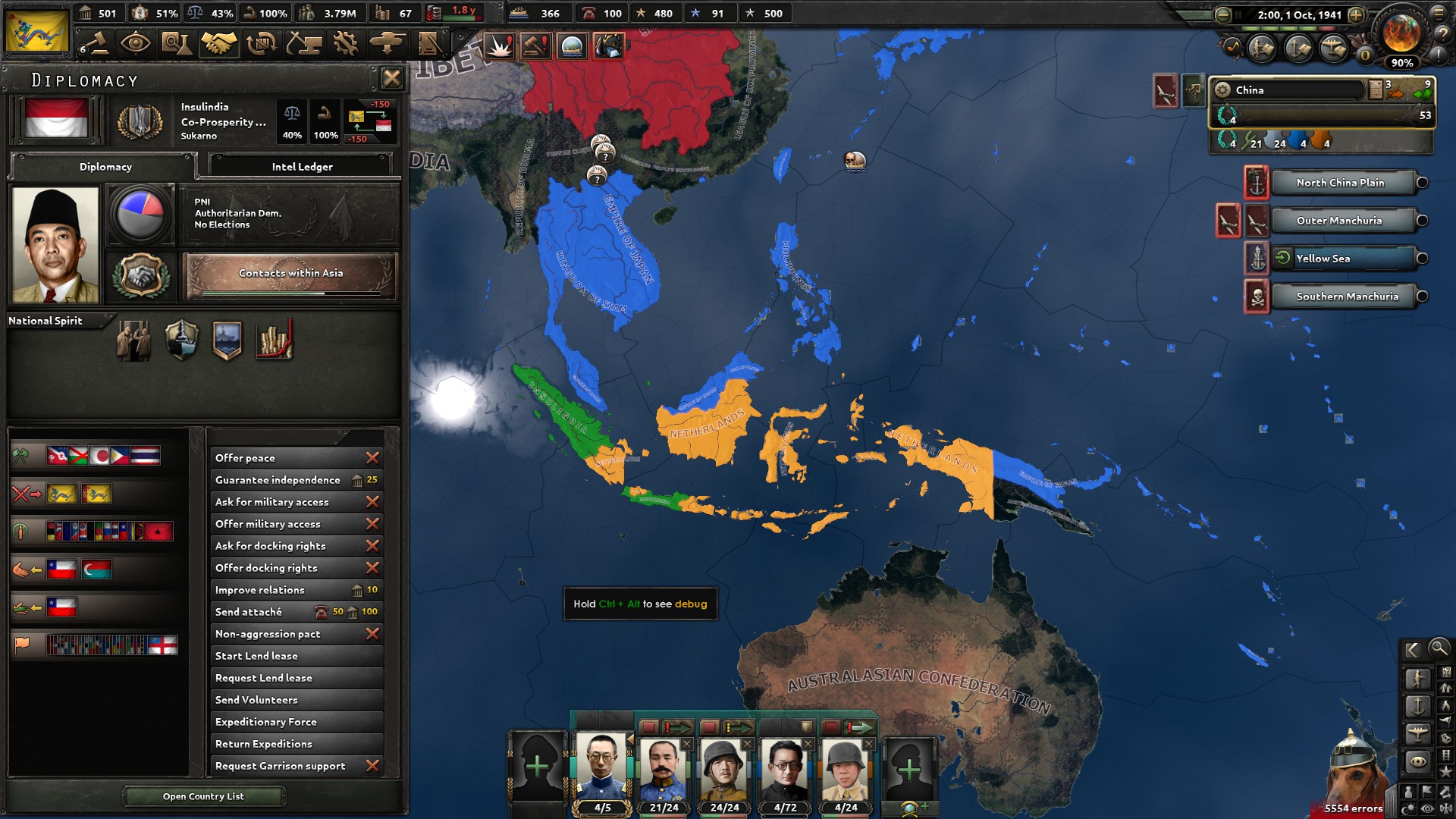 Insjapgerhol Peace With Germany Ends Insulindian Revolution 