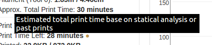 Spelling errors in "Approx. Total Print Time" hover message · Issue ...