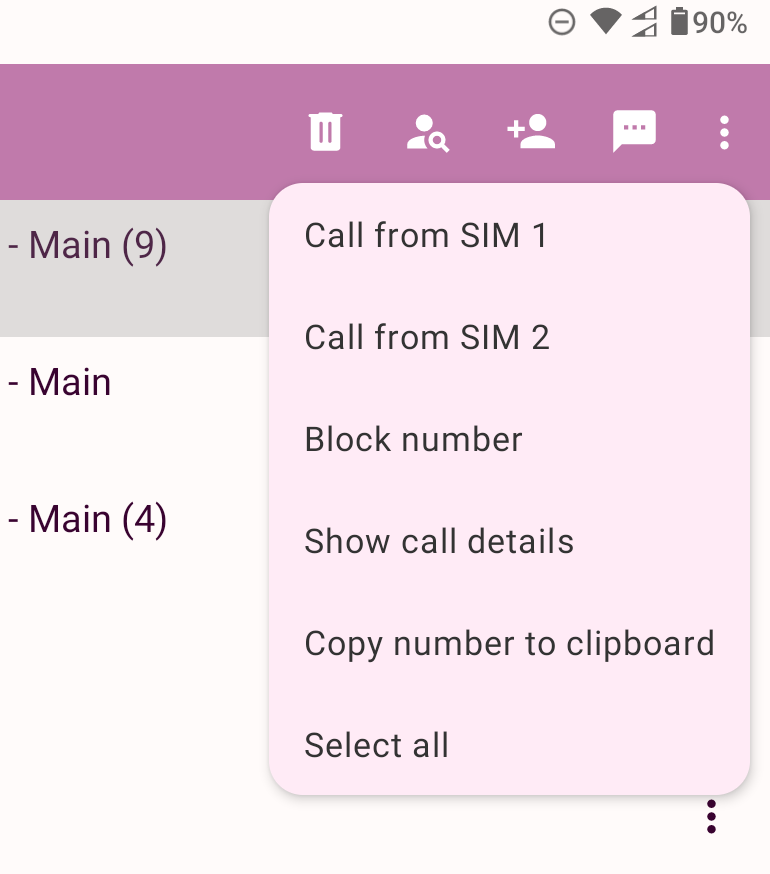 How to remove the default SIM card for a contact? · Issue #527 · SimpleMobileTools/Simple-Dialer ...