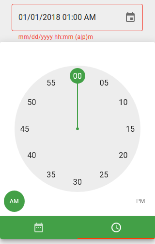 openView indicator in clock view · Issue #1926 · mui/material-ui ...