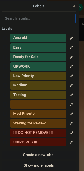 Trello Specific Features · Issue #11101 · darkreader/darkreader · GitHub