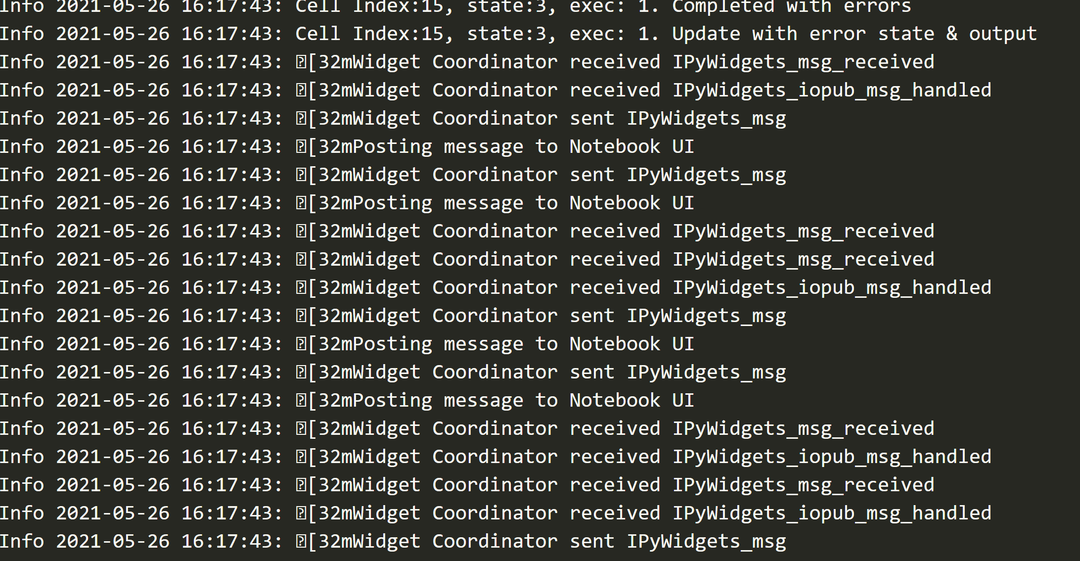 Endless cell execution · Issue #6001 · microsoft/vscode-jupyter · GitHub