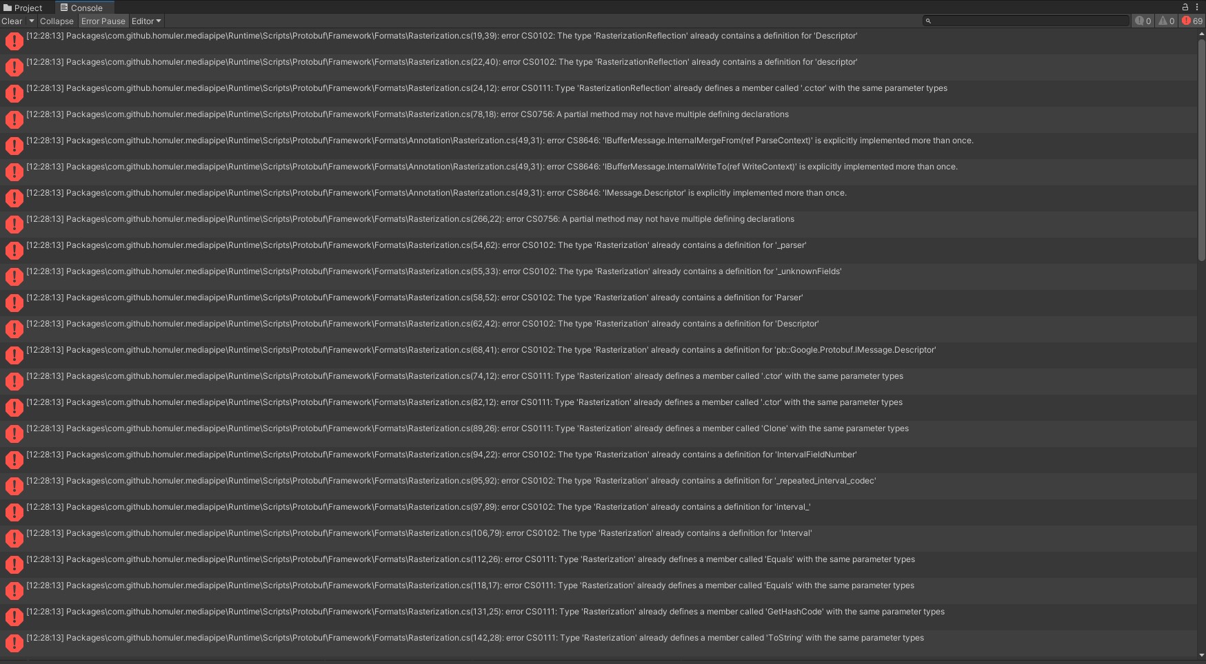 Rasterization.cs errors, Need to remove to get a fresh 0.9.0 project to startup. · Issue #518 ...