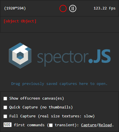 Spector failure（spector失效） · Issue #189 · BabylonJS/Spector.js · GitHub