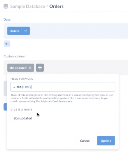 Error from renamed custom expression when a subset of table columns are selected · Issue #26409 ...