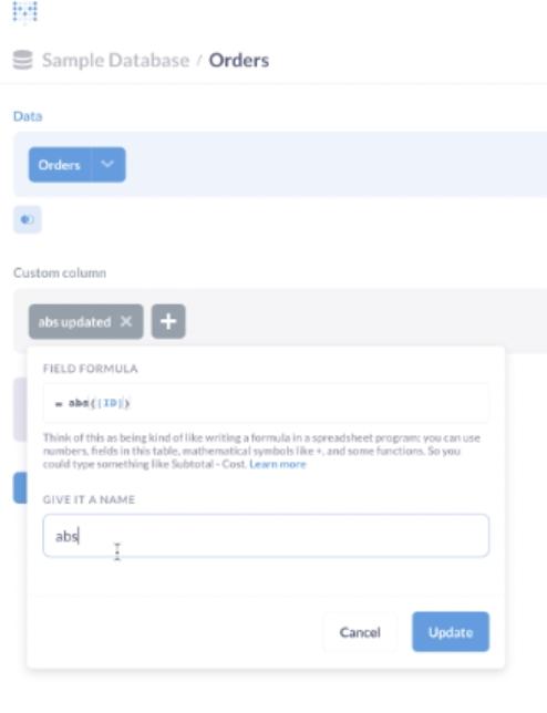 Error from renamed custom expression when a subset of table columns are selected · Issue #26409 ...