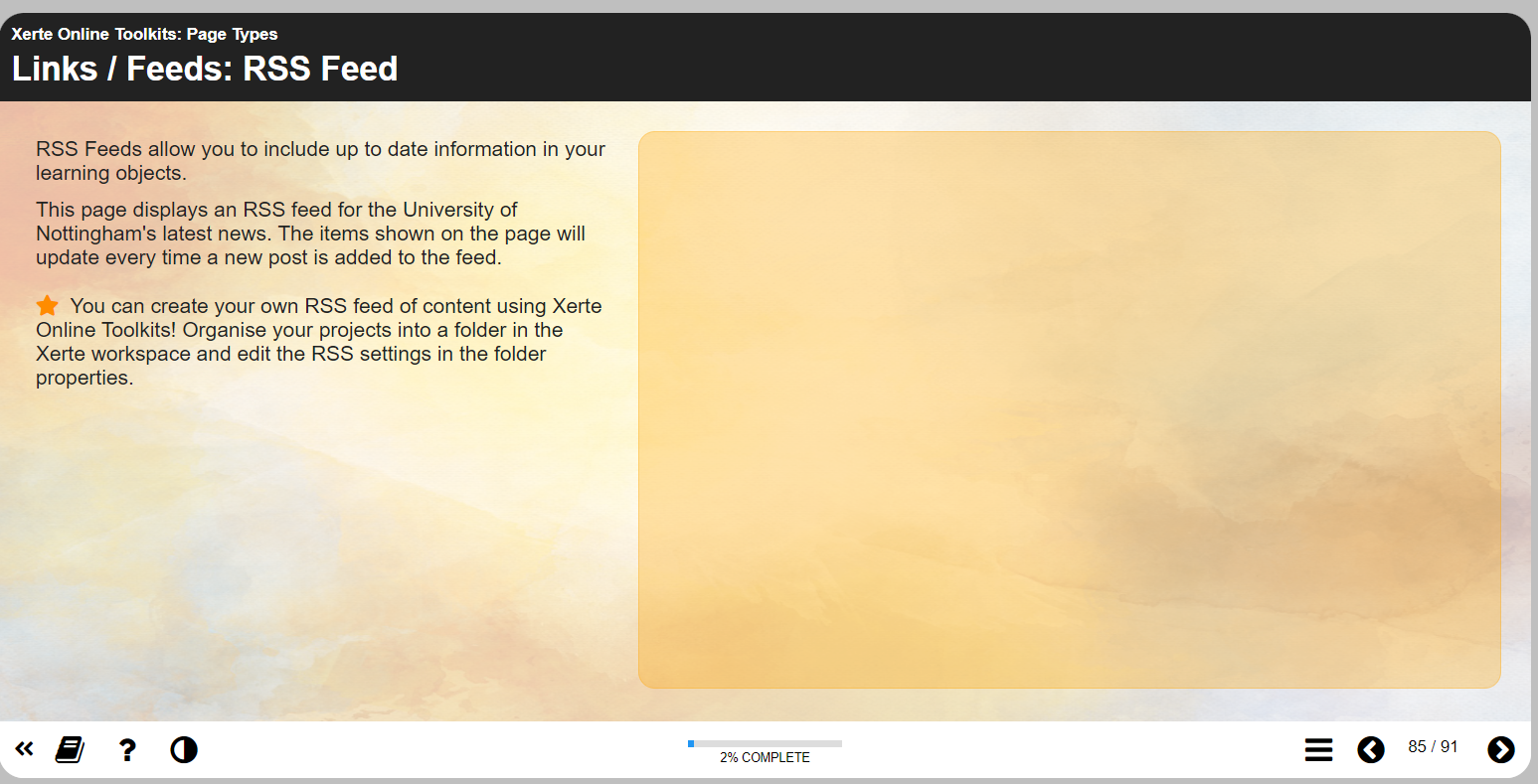 RSS Feed issue · Issue #1133 · thexerteproject/xerteonlinetoolkits · GitHub