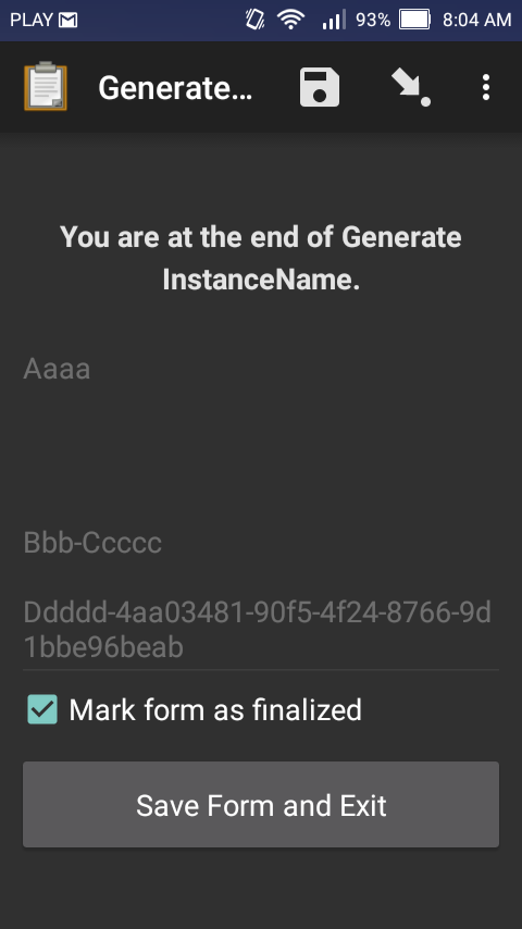 Newlines are visible in submission name · Issue #2913 · getodk/collect · GitHub