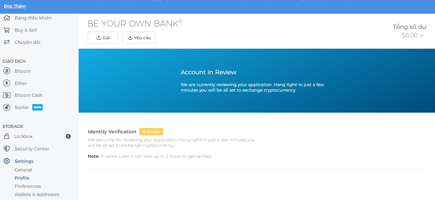 Bug : Identity Verification Success! · Issue #1107 · blockchain/blockchain-wallet-v4-frontend ...