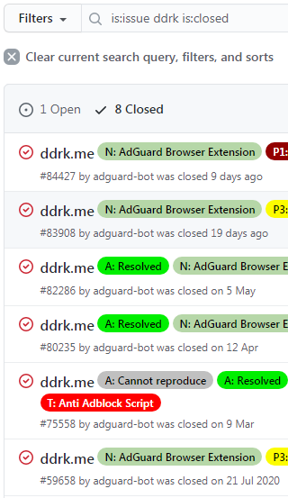 ddrk.me · Issue #85443 · AdguardTeam/AdguardFilters · GitHub