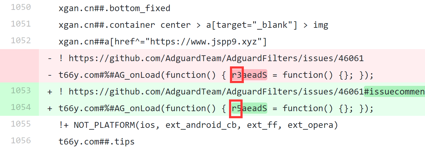 t66y.com · Issue #46061 · AdguardTeam/AdguardFilters · GitHub