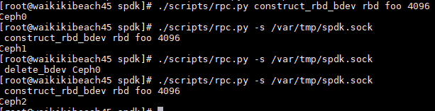 Error occurs when recreating rbd bdev · Issue #296 · spdk/spdk · GitHub