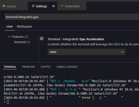 Some text in integrated terminal is invisible · Issue #150959 · microsoft/vscode · GitHub