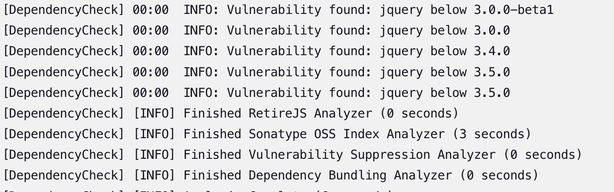 Why Dependency Check Lacking Terminal Information · Issue 5755 · Jeremylongdependencycheck