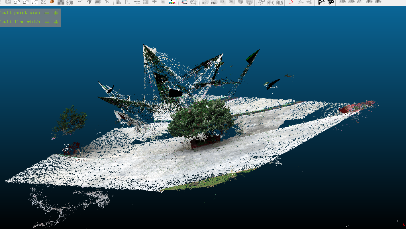 Abnormal issues with output point clouds · Issue #2533 · nerfstudio-project/nerfstudio · GitHub