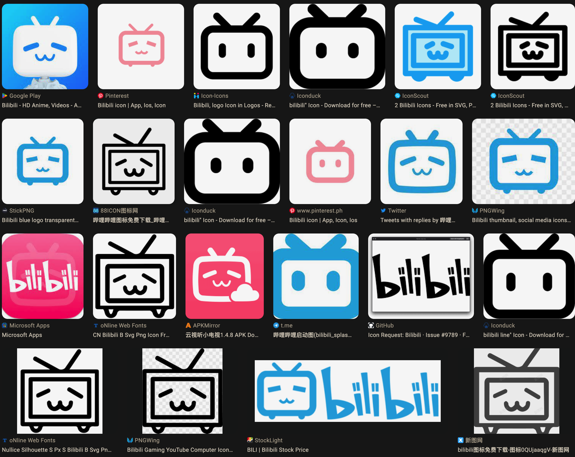 [Icon Request] Bilibili · Issue #462 · tabler/tabler-icons · GitHub