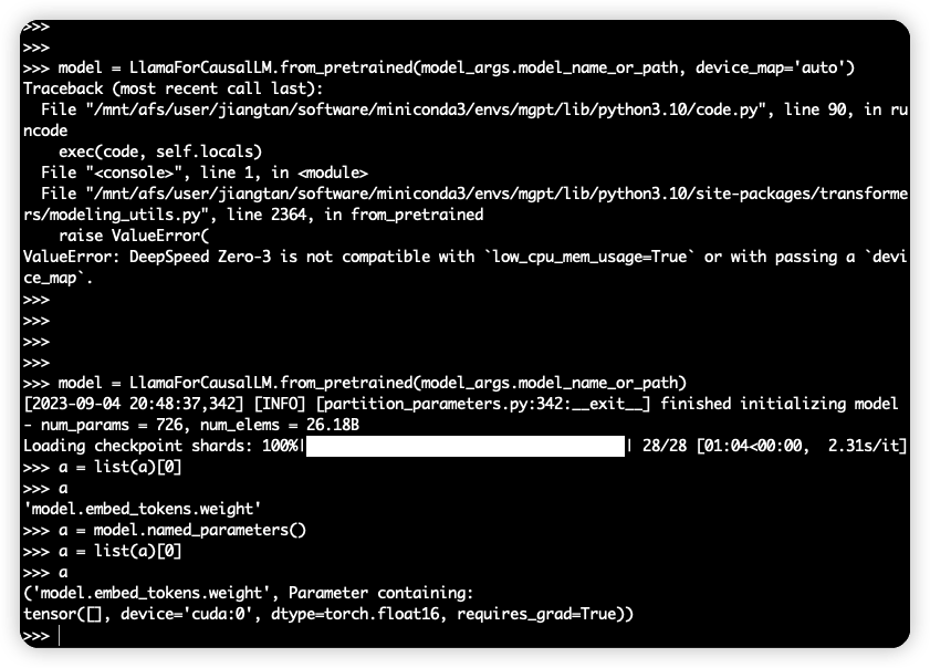 使用deepspeed Stage 3全参数sft加载模型参数为空 · Issue 193 · Shibing624medicalgpt · Github 7303