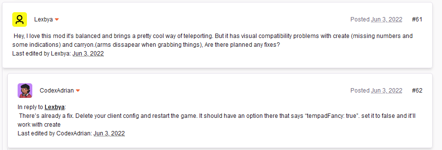 [Bug]: Tempad breaking Visuals on Create/LaserIO and others · Issue #1009 · FTBTeam/FTB-Modpack ...