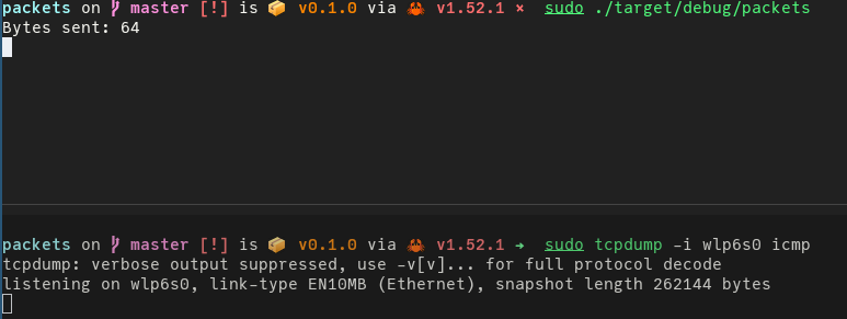 ICMP packets aren't sent · libpnet libpnet · Discussion #512 · GitHub