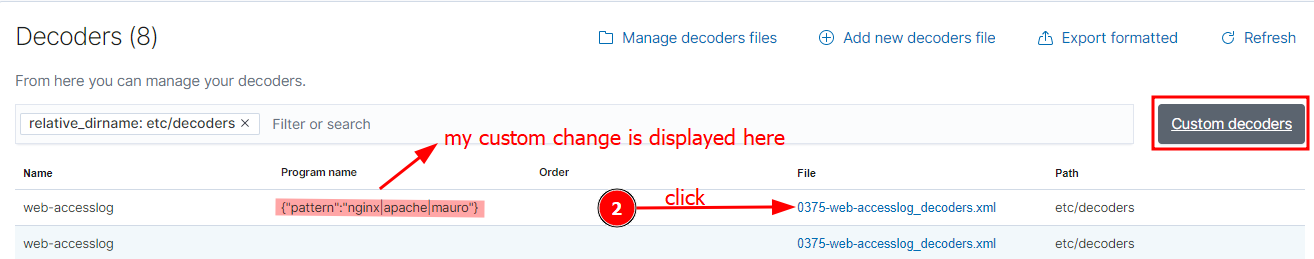 The Content Of A Custom Decoders File Is Incorrect When Its Name Is The Same As An Original 