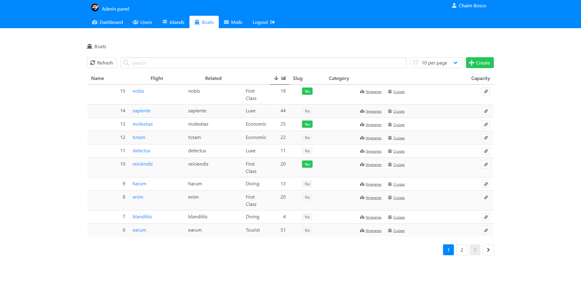 Table header disapear when reaching last page, and when backend data changes returns less lines ...