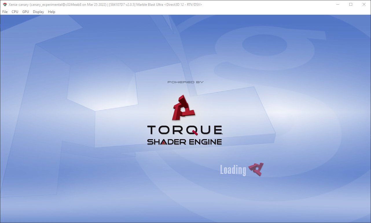 [BUG] The Spinning Torque Logo on the initial loading screen should be faded · Issue #139 · MBU ...