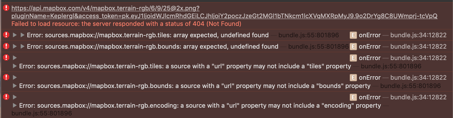 Error Loading Mapbox Style · Issue 556 · Keplerglkeplergl · Github