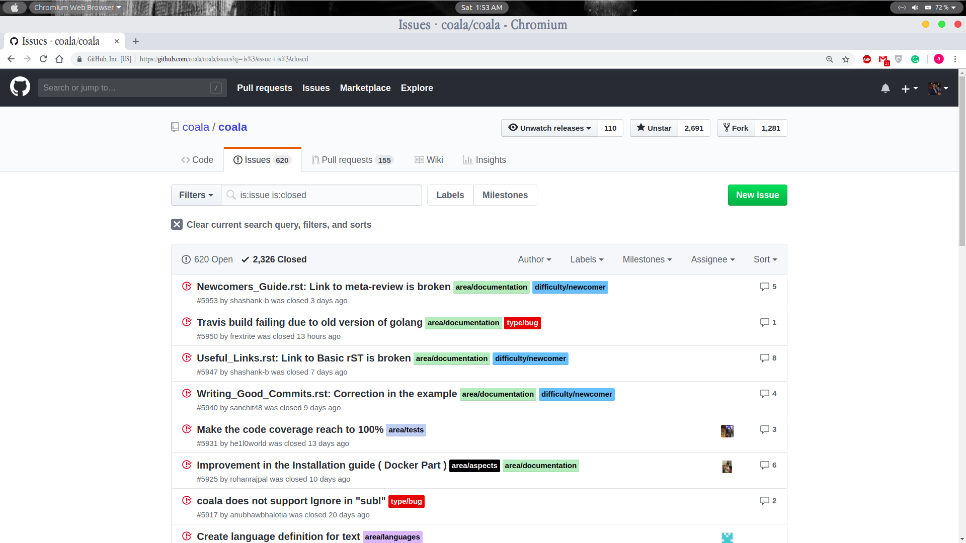 Waffle.io not working · Issue #5959 · coala/coala · GitHub