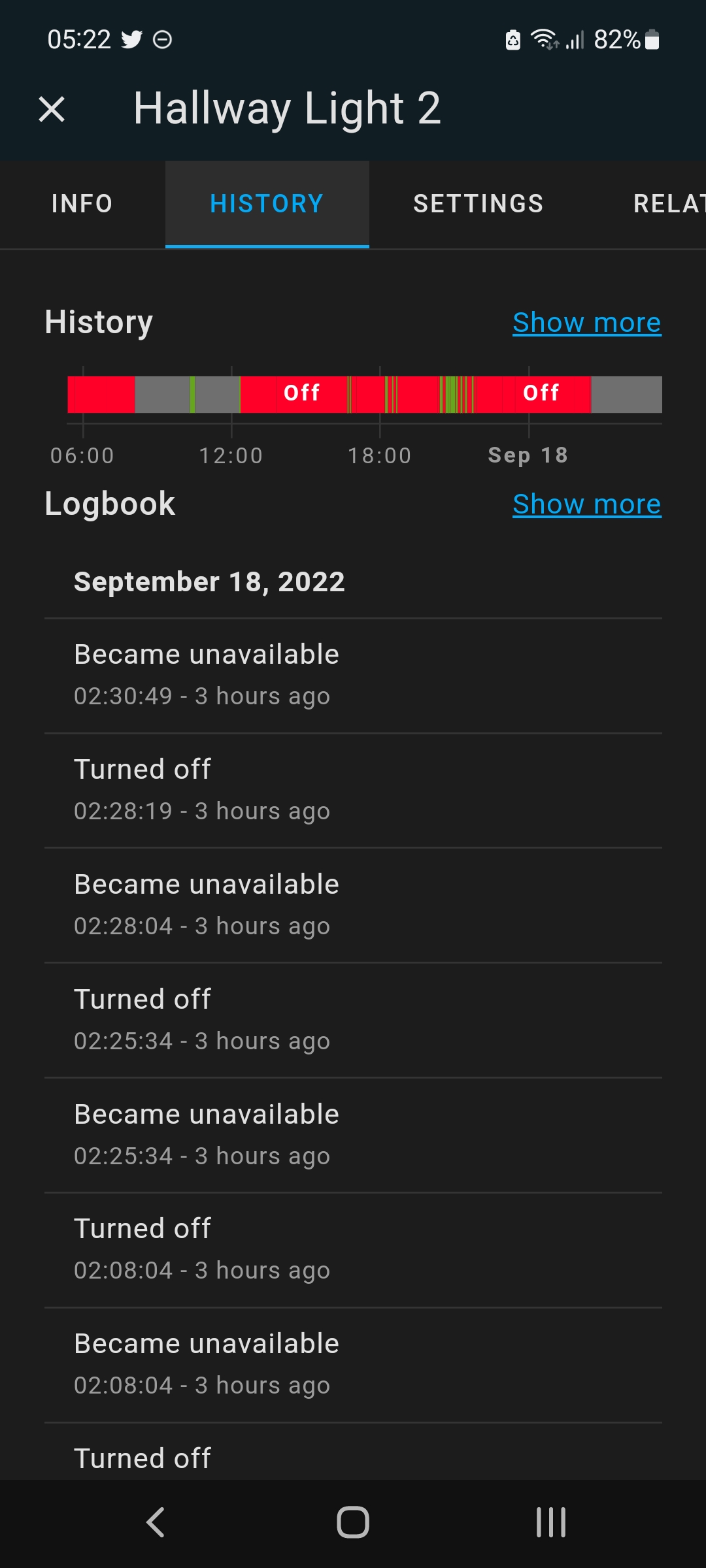 Yeelight bulb become unavailable in HA after an hour · Issue #74154 ...