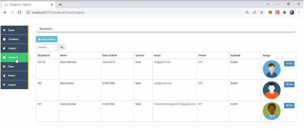 GitHub - faiqueraza/School-Management-System