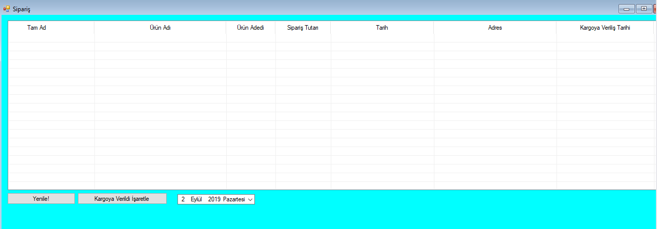 GitHub - hamdidamar/SiparisOtomasyon: Nesneye yönelik programlama kavramlarını uygulamalı bir ...
