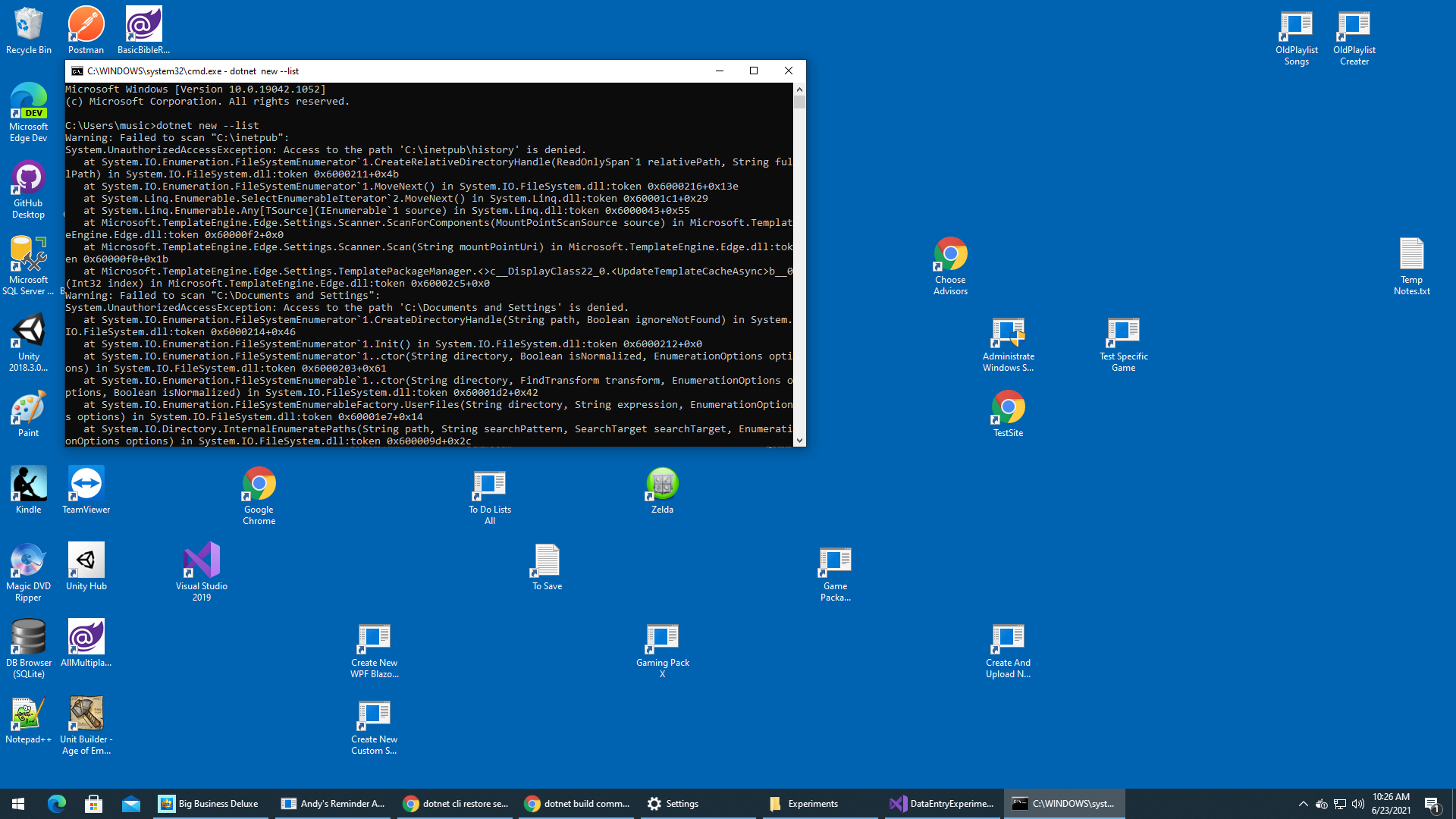 dotnet new list not working · Issue #18478 · dotnet/sdk · GitHub