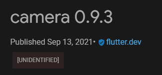 [plugins] pub.dev package platforms are [UNIDENTIFIED] · Issue #90174 · flutter/flutter · GitHub
