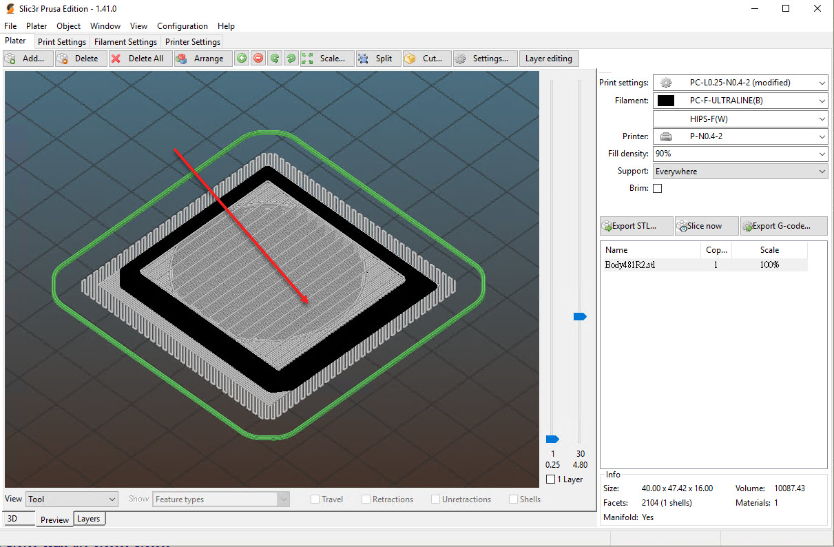 Support not generated · Issue #1458 · prusa3d/PrusaSlicer · GitHub