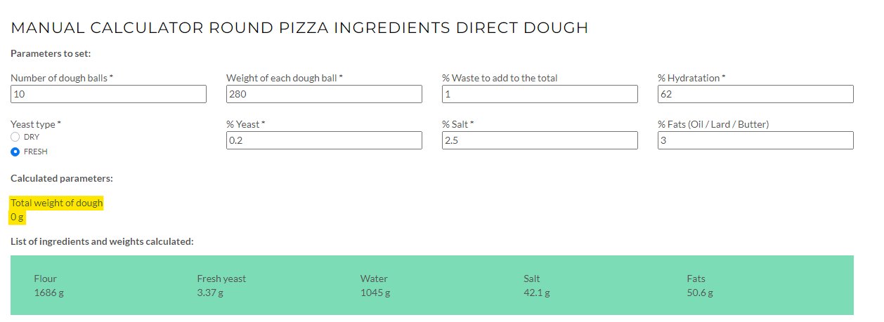 Calculated field mismatch between value of the input and value shows from the div · Issue #235 ...