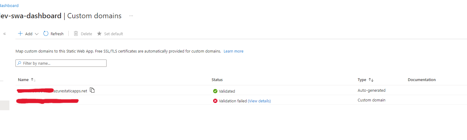 The custom domain has not been resolving to your static web app and has expired · Issue #888 ...