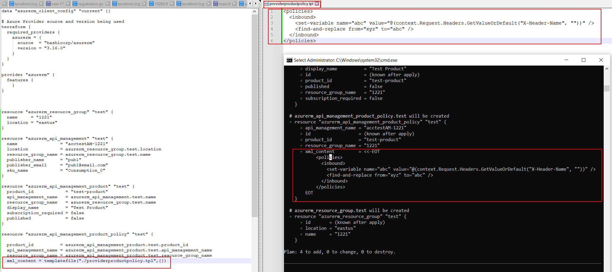 Azurerm Api Management Product Policy Xml Content Does Not Load Data From Local Files · Issue