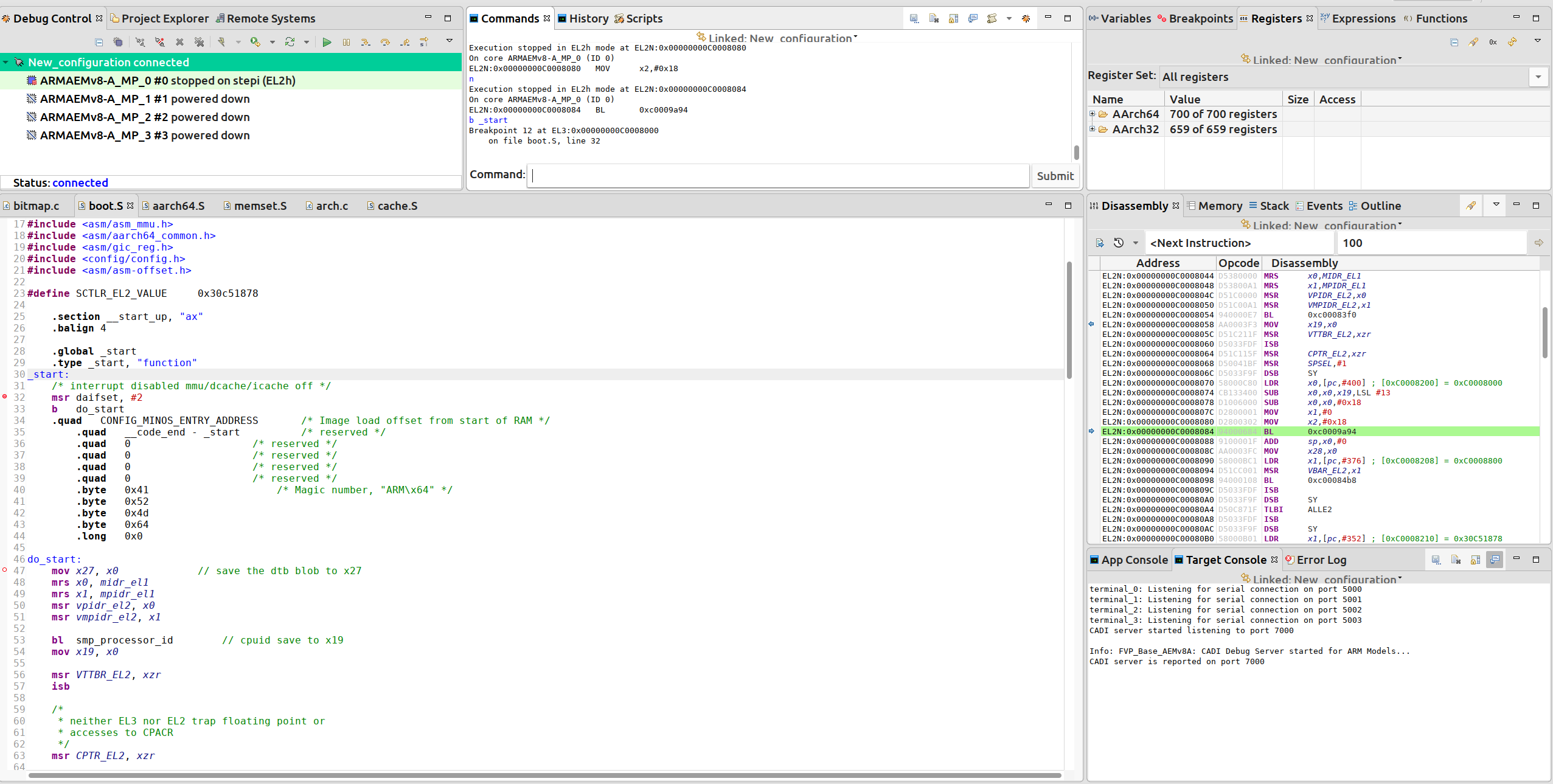 When DS-5 encount tlbi instruction or pr_notice the debug tracker failed. · Issue #5 ...